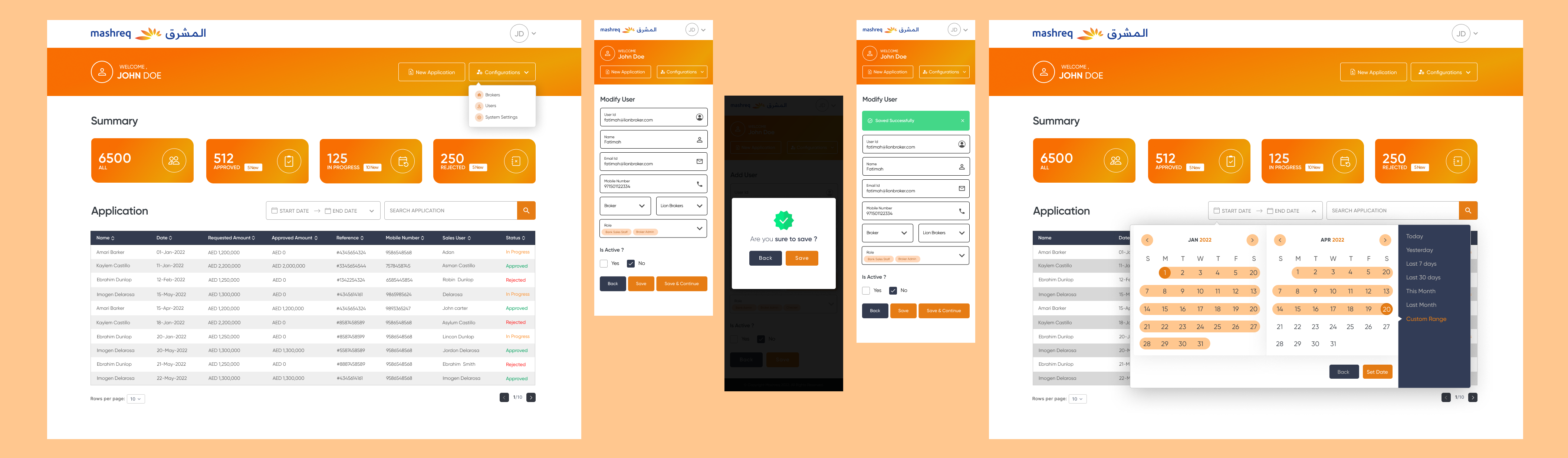 Mashreq Bank App - Infin Mobile Solutions